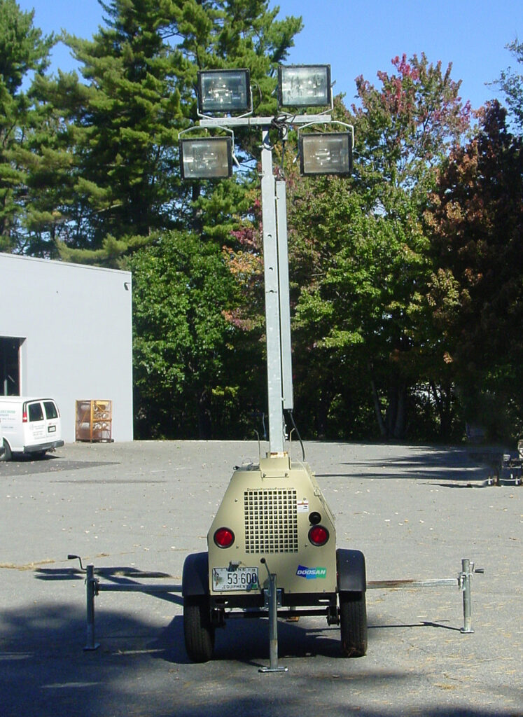 Doosan Portable Power Offering Installed & Aftermarket LED Light Fixtures